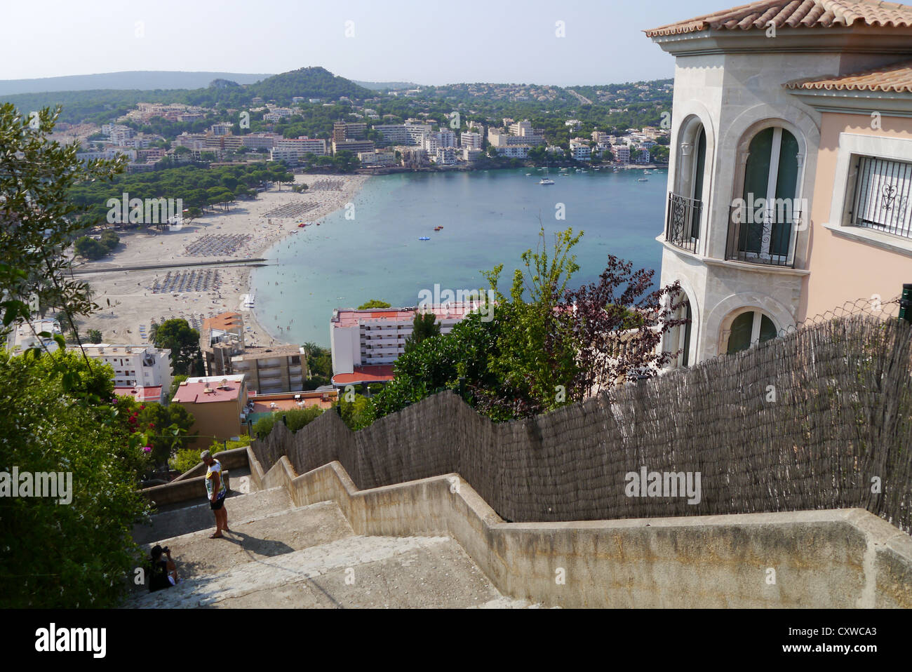 Santa Ponsa scenery Stock Photo - Alamy