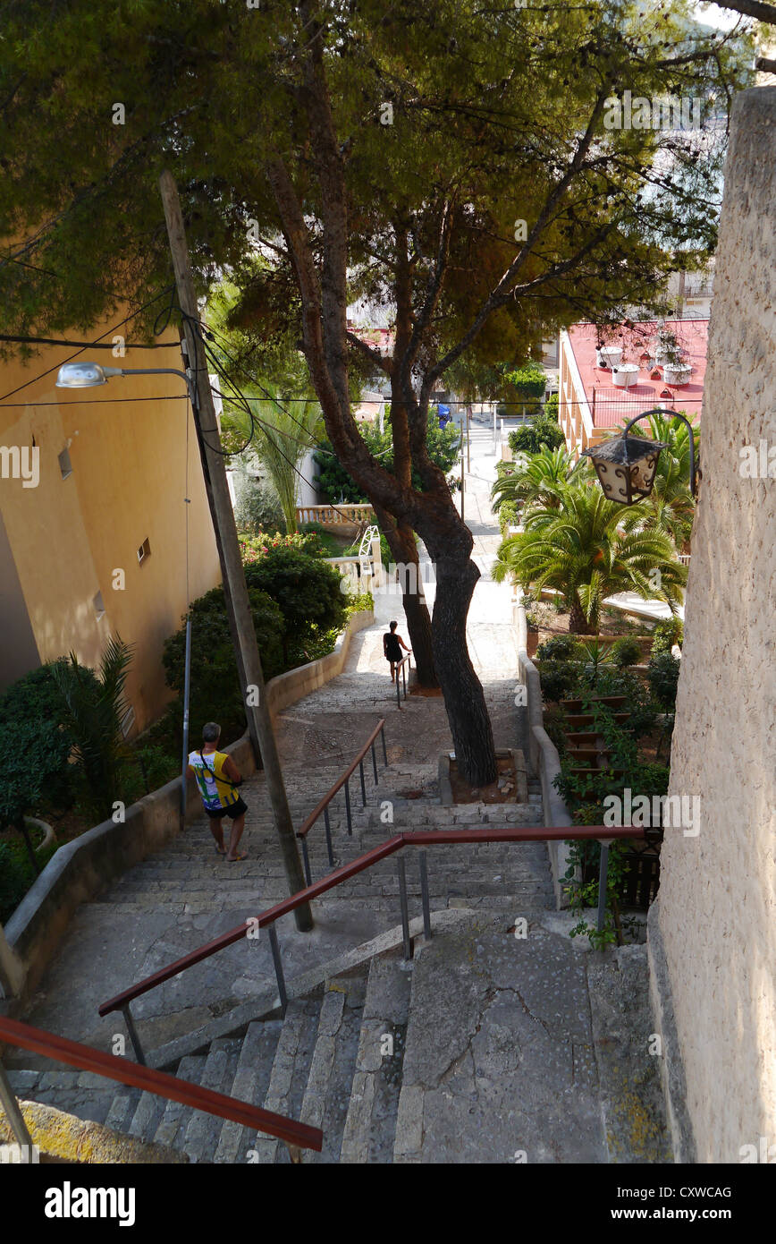 Santa Ponsa scenery Stock Photo - Alamy