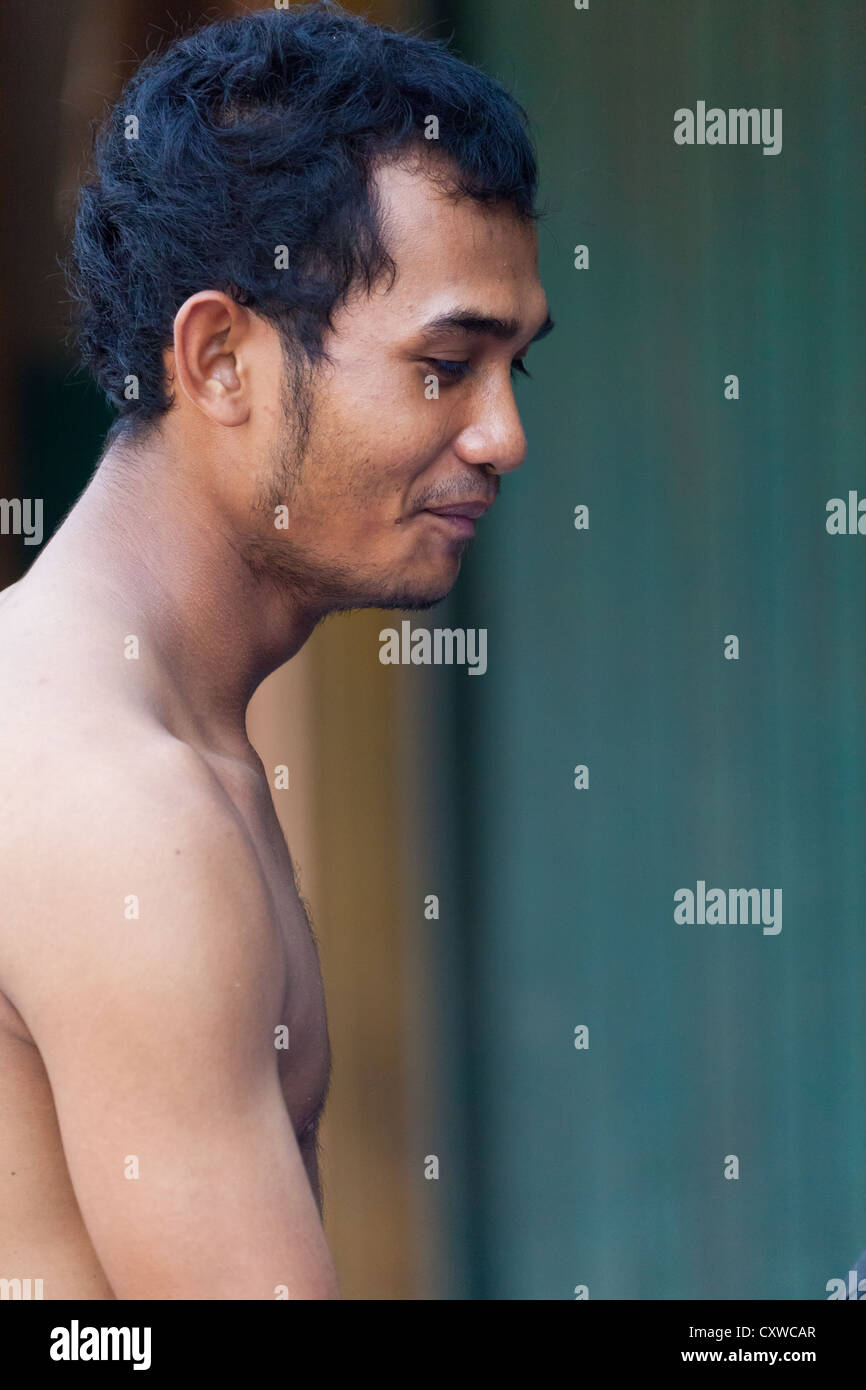Portrait of a Man in Jakarta, Indonesia Stock Photo - Alamy