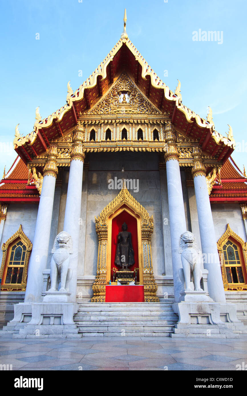 (Wat Benchamabophit), Bangkok, Thailand Stock Photo - Alamy