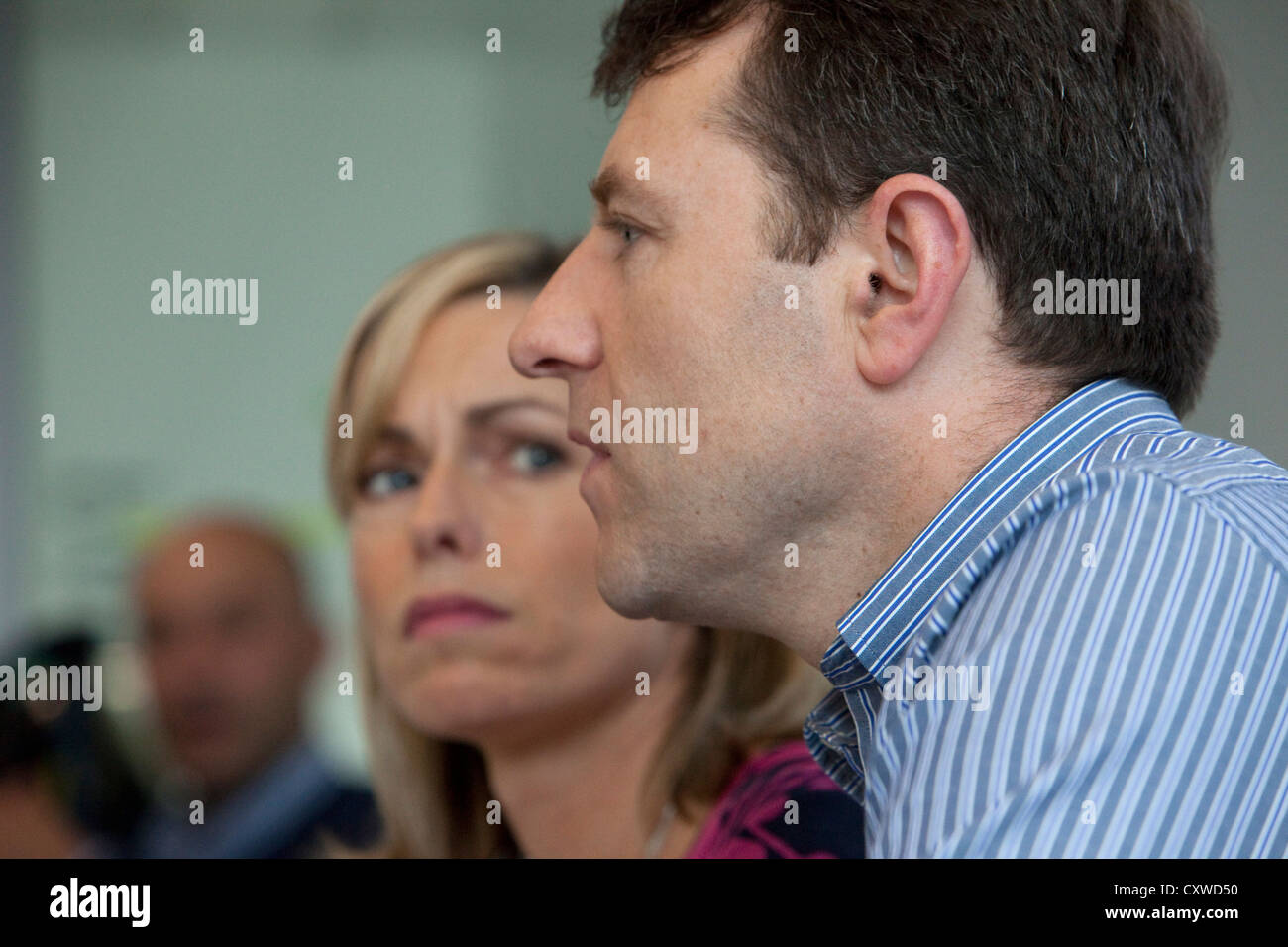Gerry and Kate McCann give a press conference on the 5th Anniversary of ...
