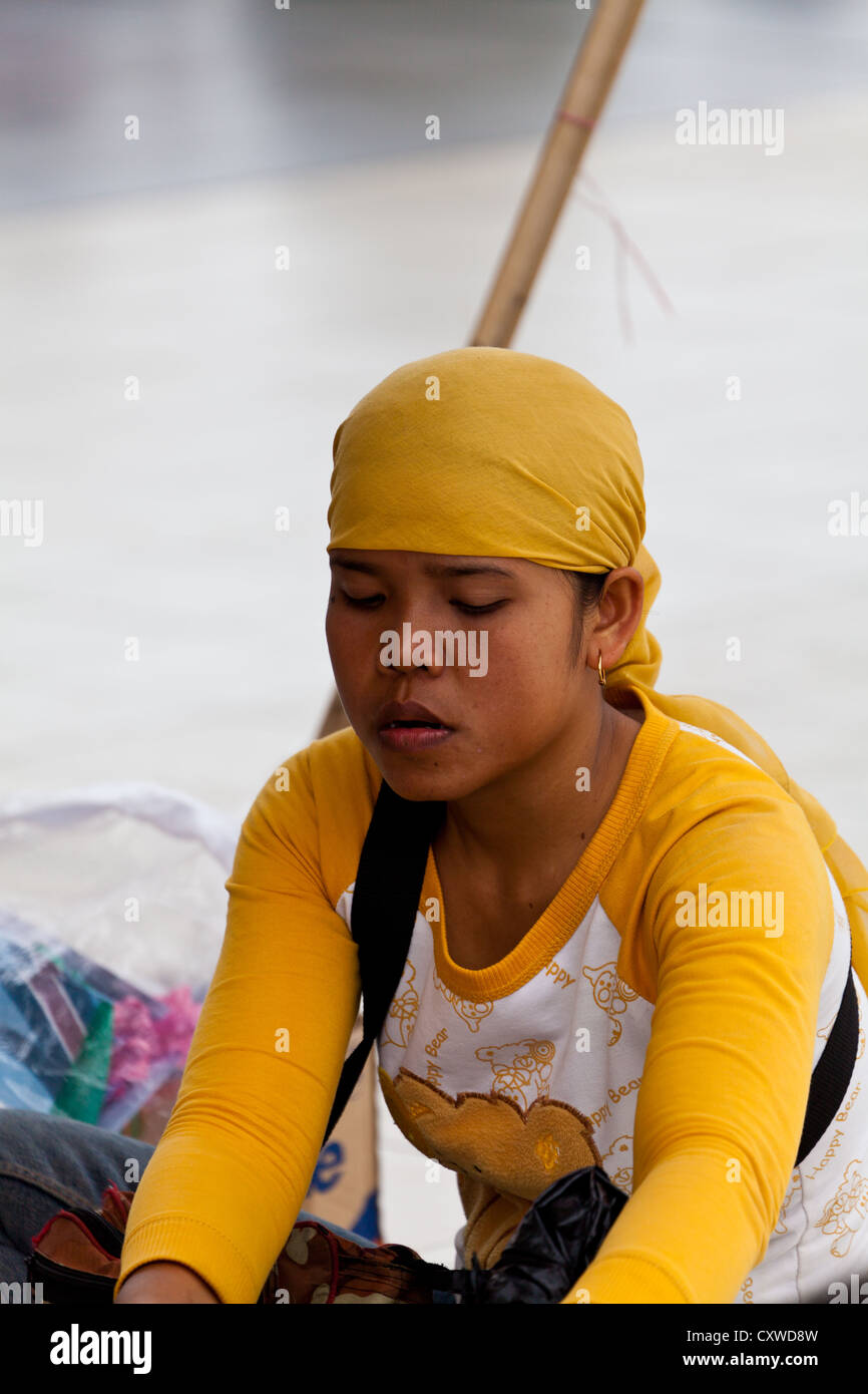 Portrait of a Woman in Jakarta, Indonesia Stock Photo - Alamy