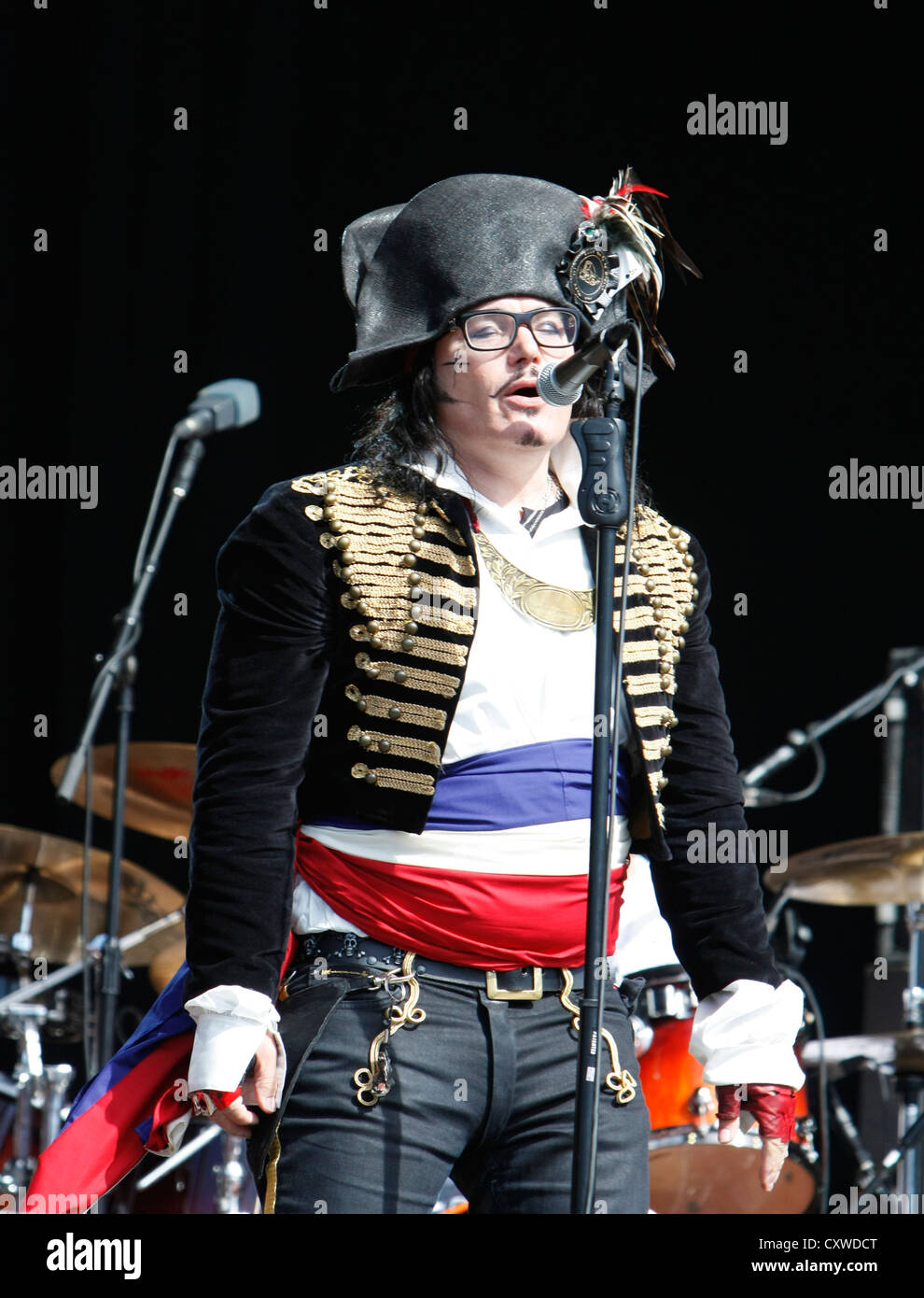 Isle of white festival stage hi-res stock photography and images - Alamy