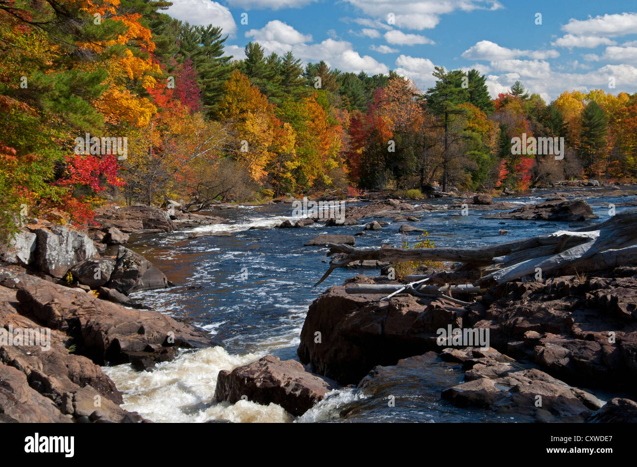 The North River at Wilson Falls Stock Photo - Alamy