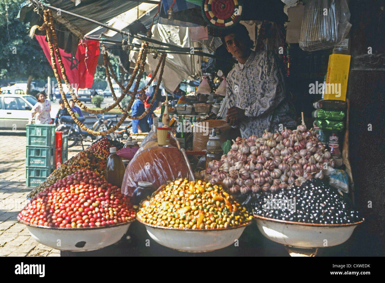 Marakech market food hi-res stock photography and images - Alamy