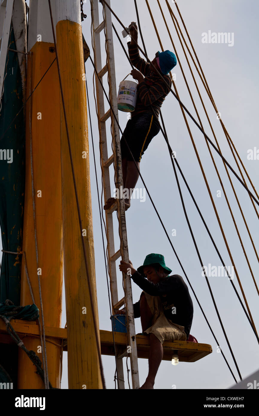 Ship mast painting hi-res stock photography and images - Alamy