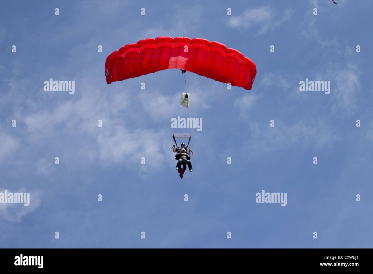 Bright colored parachutes Stock Photo - Alamy