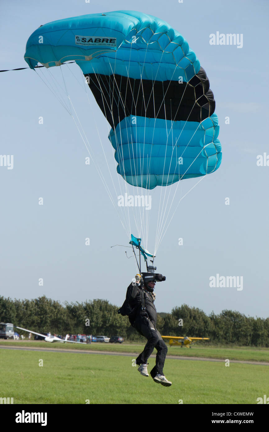 Bright colored parachutes Stock Photo - Alamy