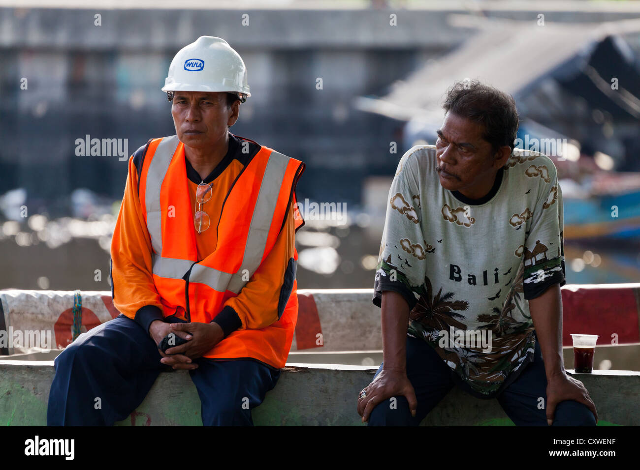 Workers in Jakarta, Indonesia Stock Photo - Alamy
