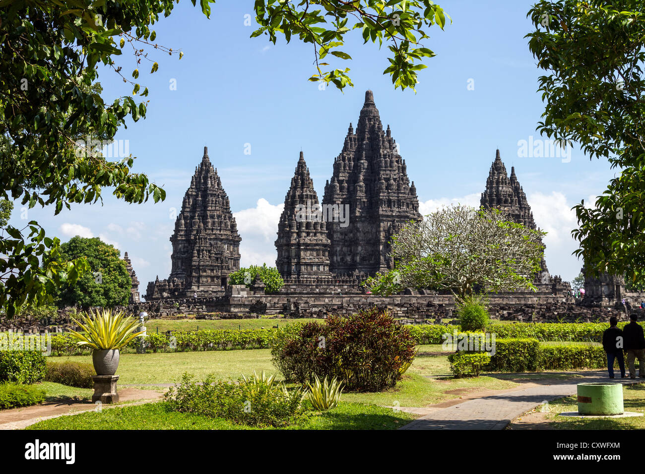 Prambanan temple near Yogyakarta on Java island, Indonesia Stock Photo ...