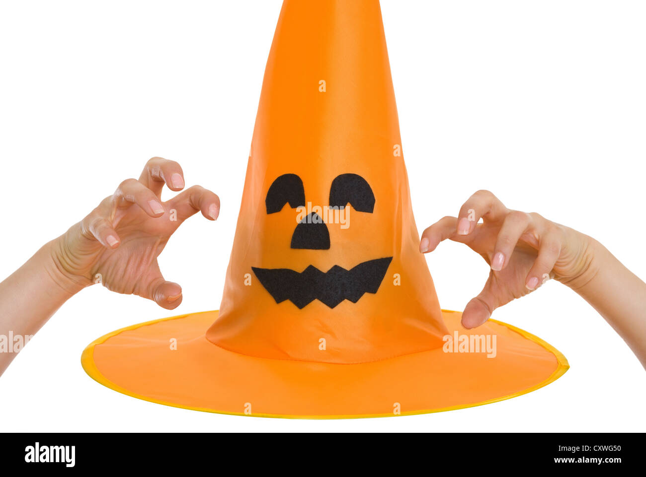 Hands scaring hi-res stock photography and images - Alamy