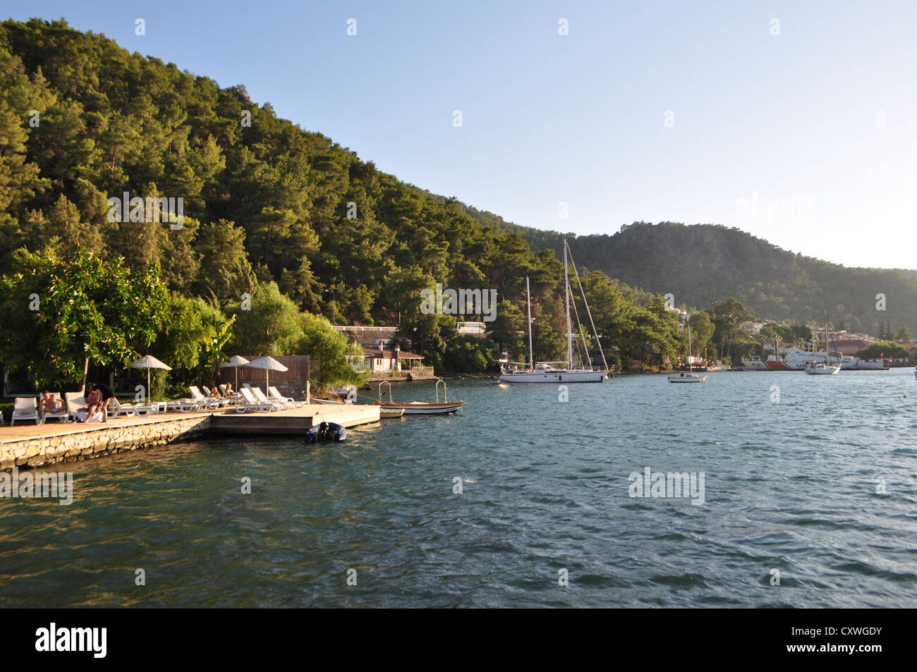 Turkey fethiye boat hi-res stock photography and images - Alamy
