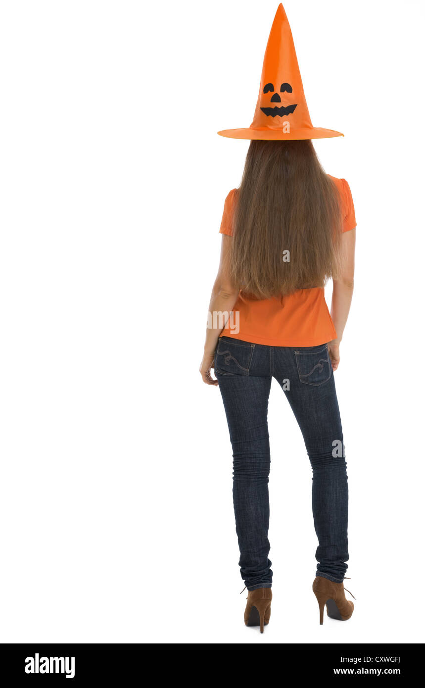 Back view female hat Cut Out Stock Images & Pictures - Alamy