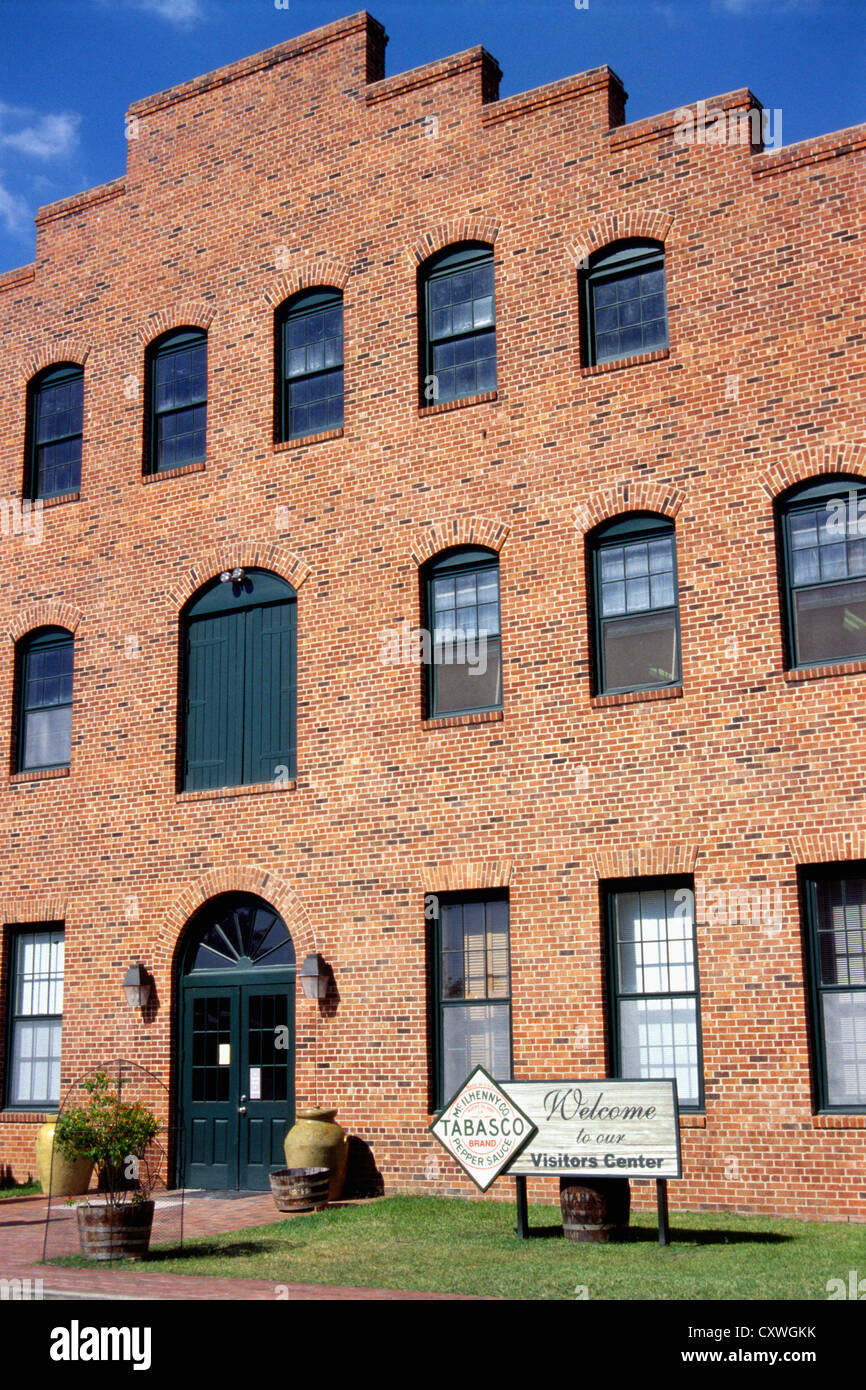 The Tabasco Factory on Avery Island Stock Photo - Alamy