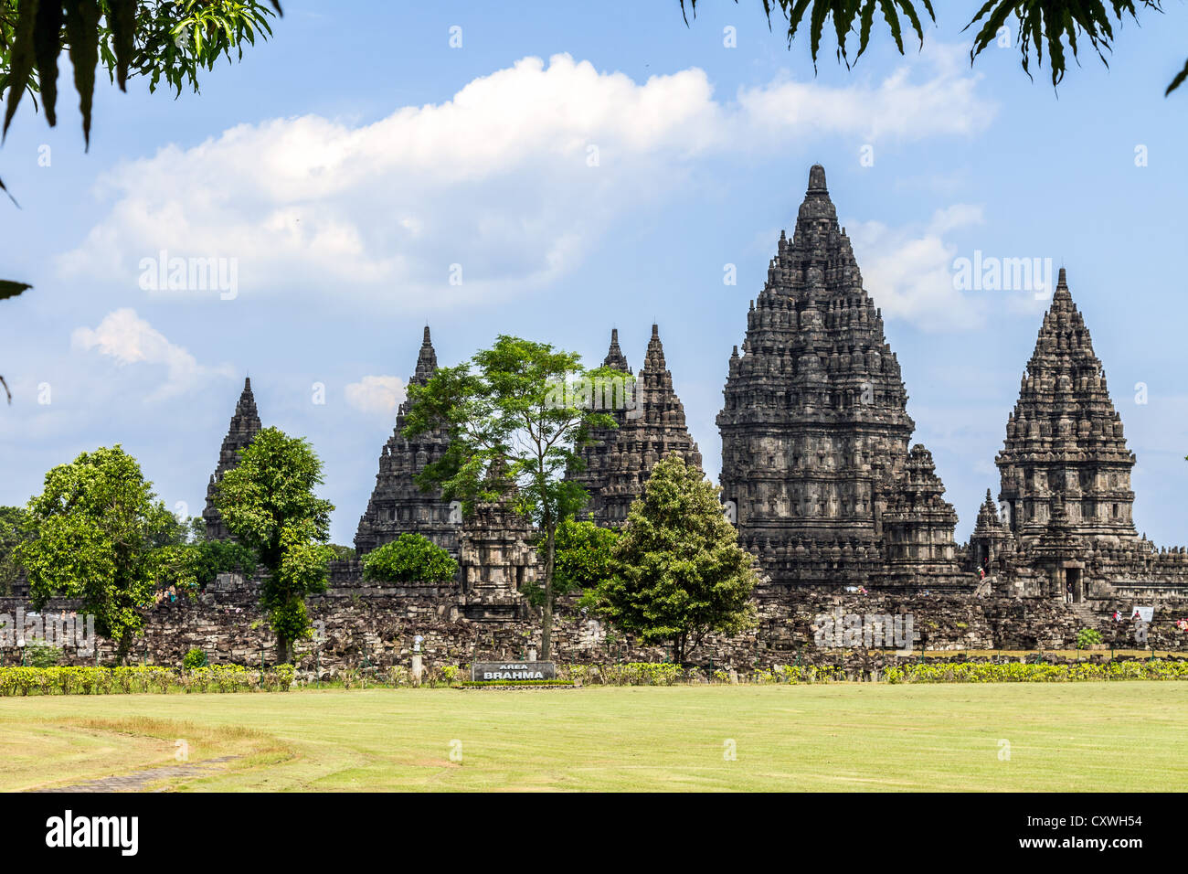Prambanan temple near Yogyakarta on Java island, Indonesia Stock Photo ...