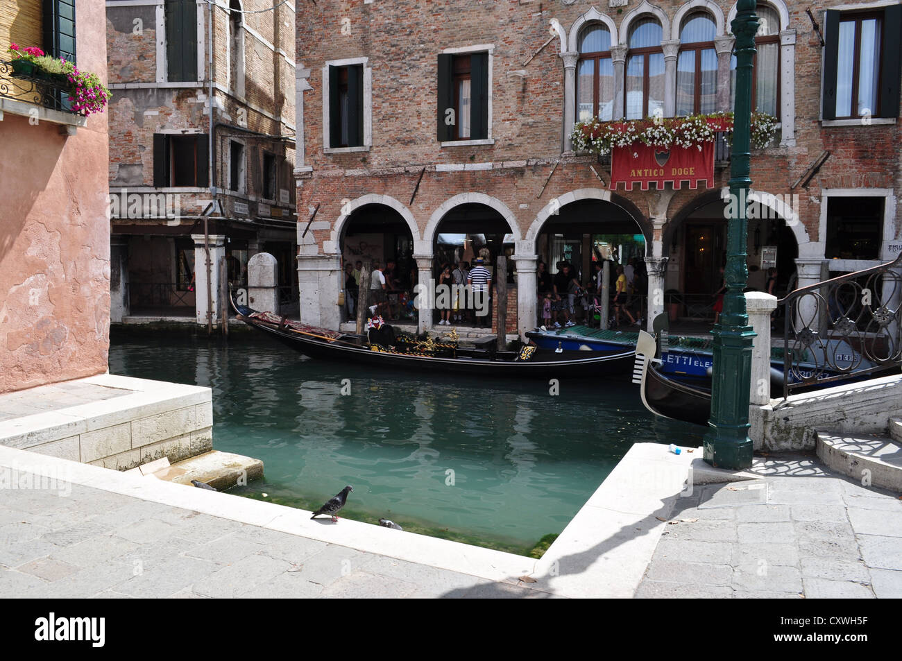 Venice gondola Italy Stock Photo - Alamy