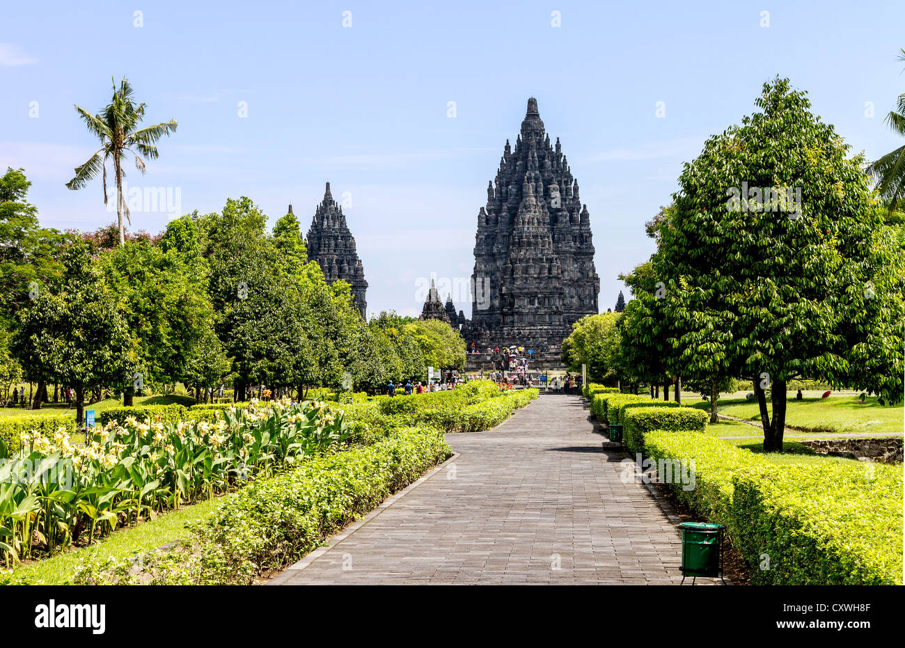 Prambanan temple near Yogyakarta on Java island, Indonesia Stock Photo ...