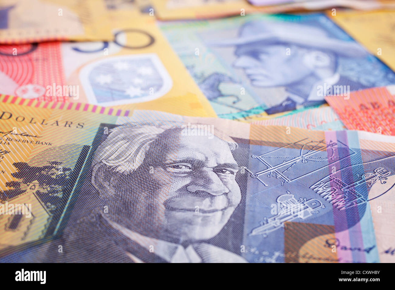Australian banknotes hi-res stock photography and images - Alamy