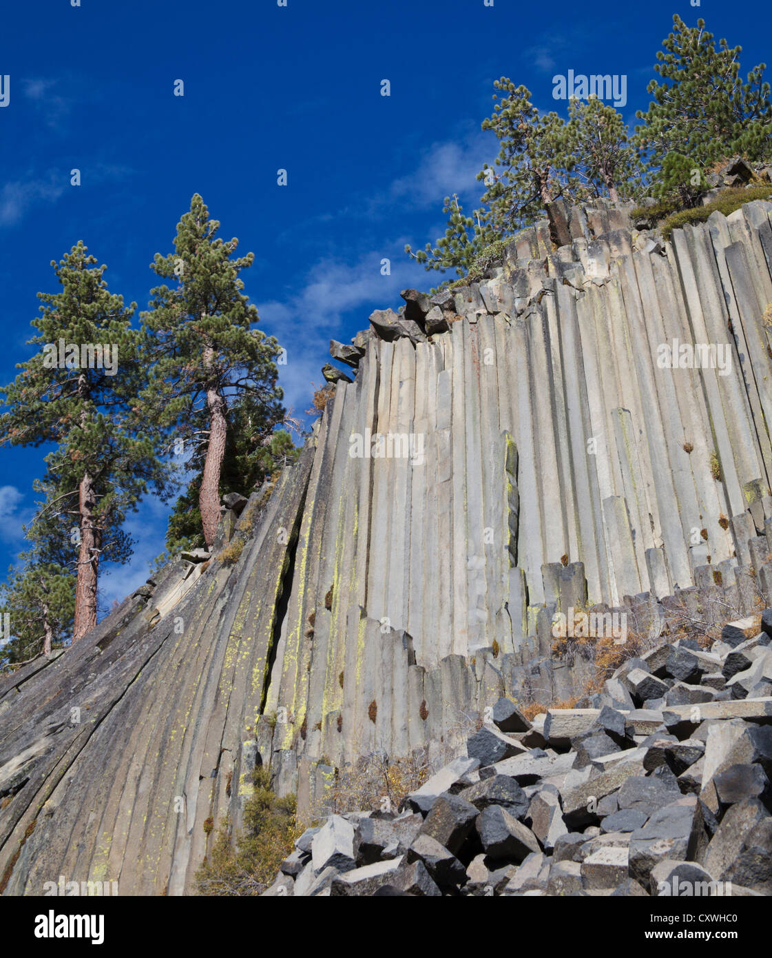 Devils Postpile National Monument Stock Photo - Alamy Devils Postpile National Monument Stock Photo - Alamy