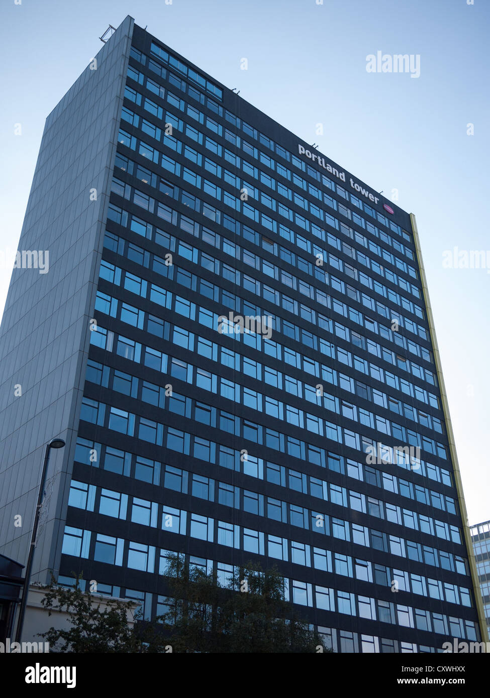 Portland Tower, Manchester Stock Photo - Alamy