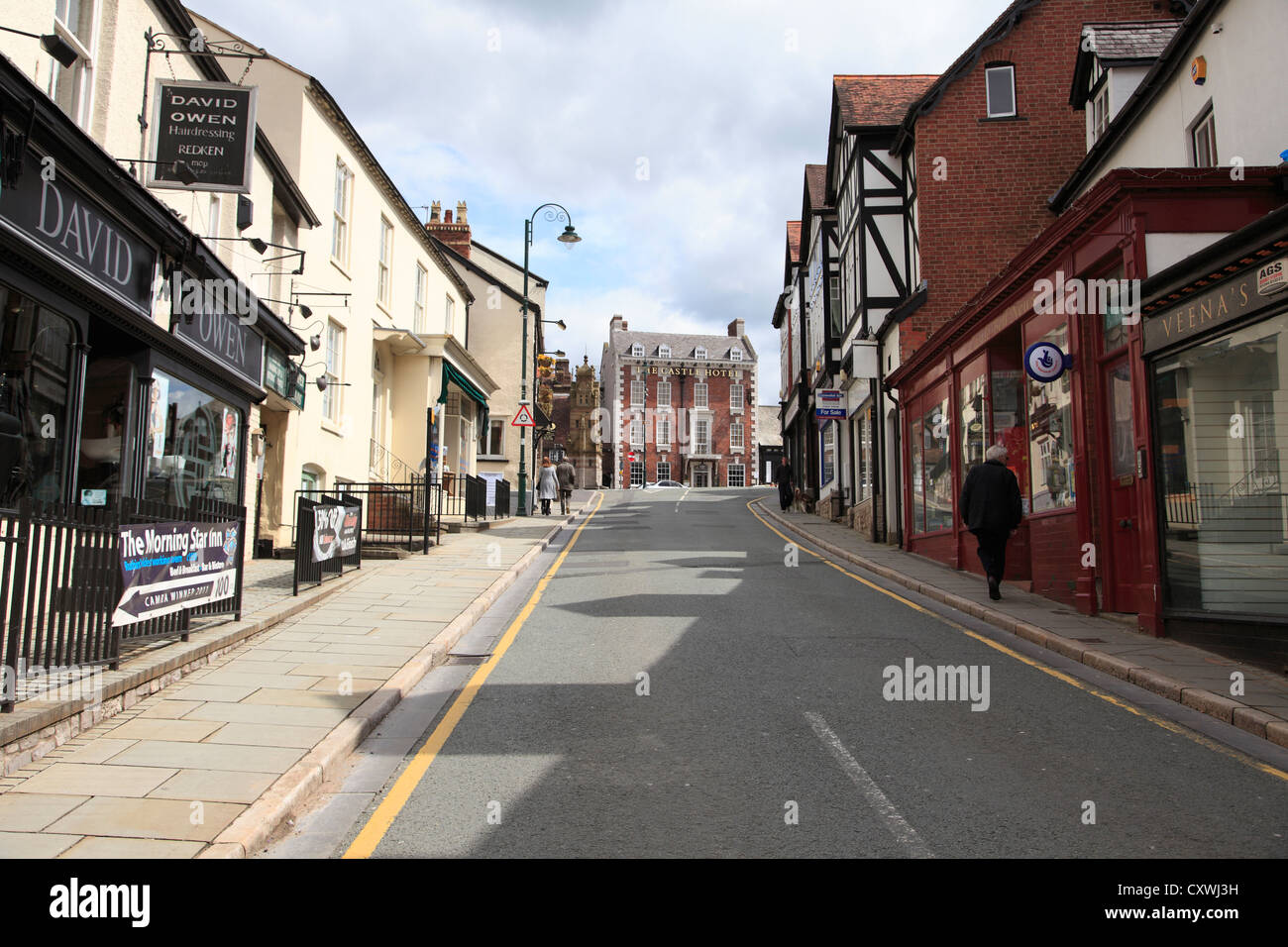 Ruthin, Denbighshire, North Wales, Wales, United Kingdom, Europe Stock ...