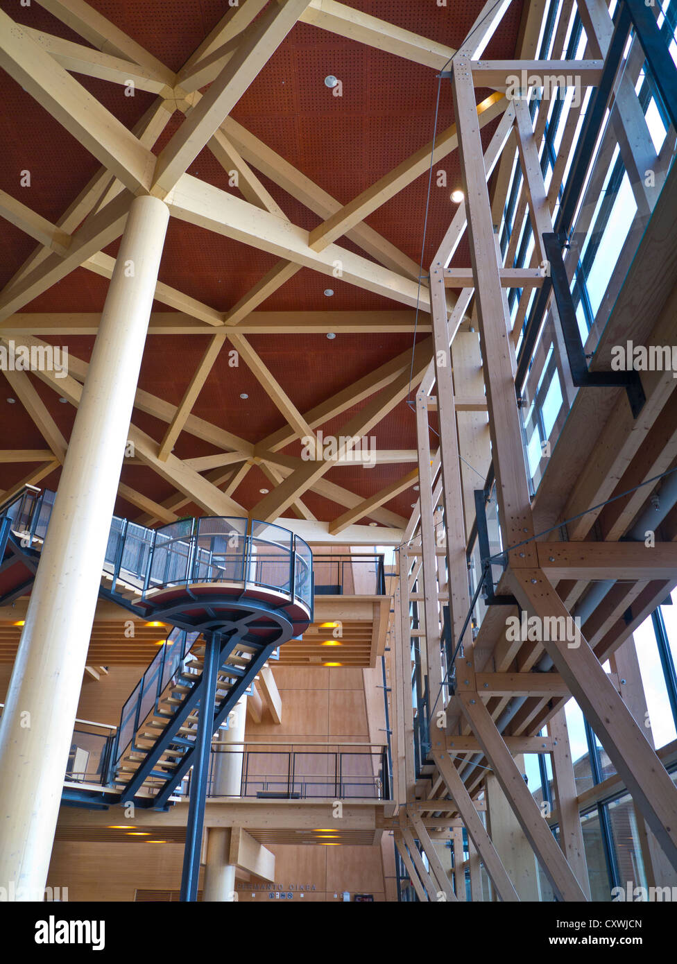 Sibelius Hall in Lahti, a contemporary new wooden congress and concert ...