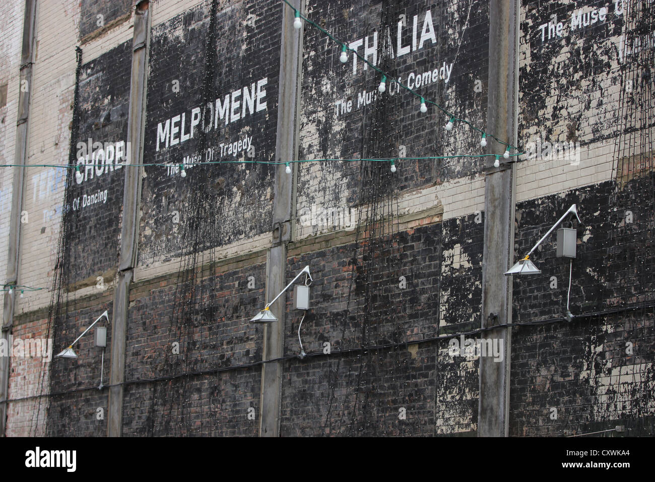 London, U.K. city, europe, degraded wall, art, texture, bricks ...