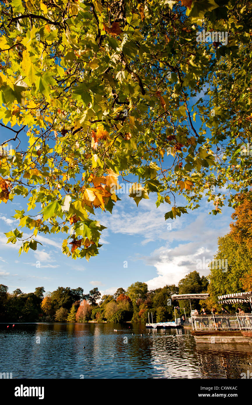 Victoria Park Hackney Autumn High Resolution Stock Photography and ...