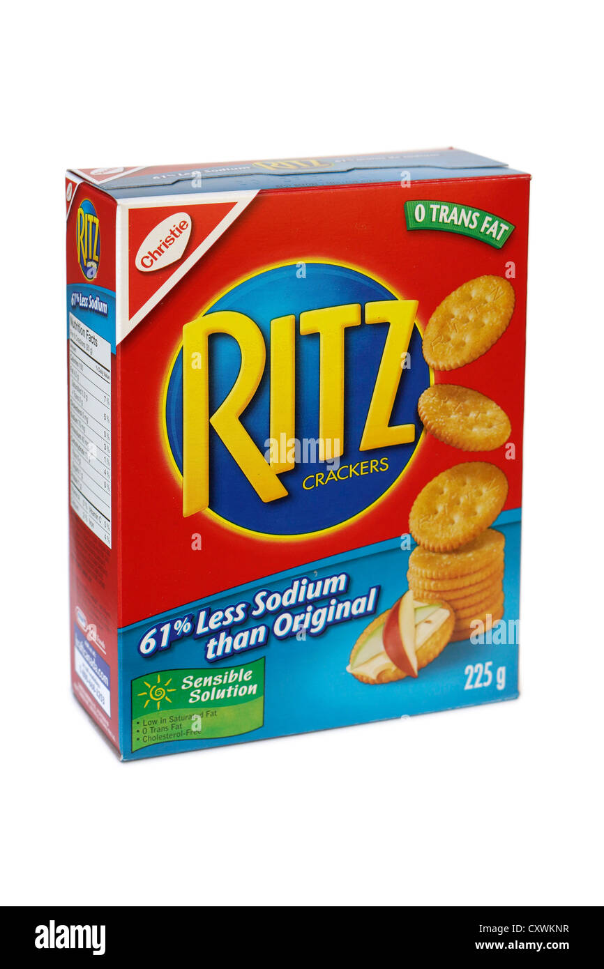 Ritz crackers hi-res stock photography and images - Alamy
