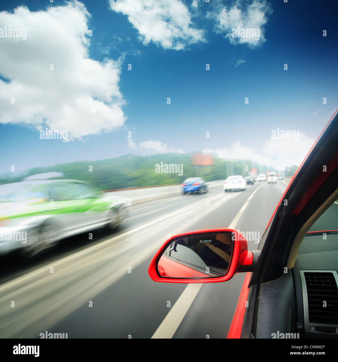 Race car motion blur hi-res stock photography and images - Alamy