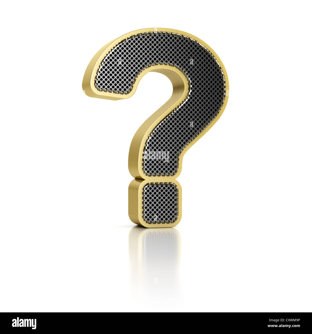 Question mark shadow Cut Out Stock Images & Pictures - Alamy