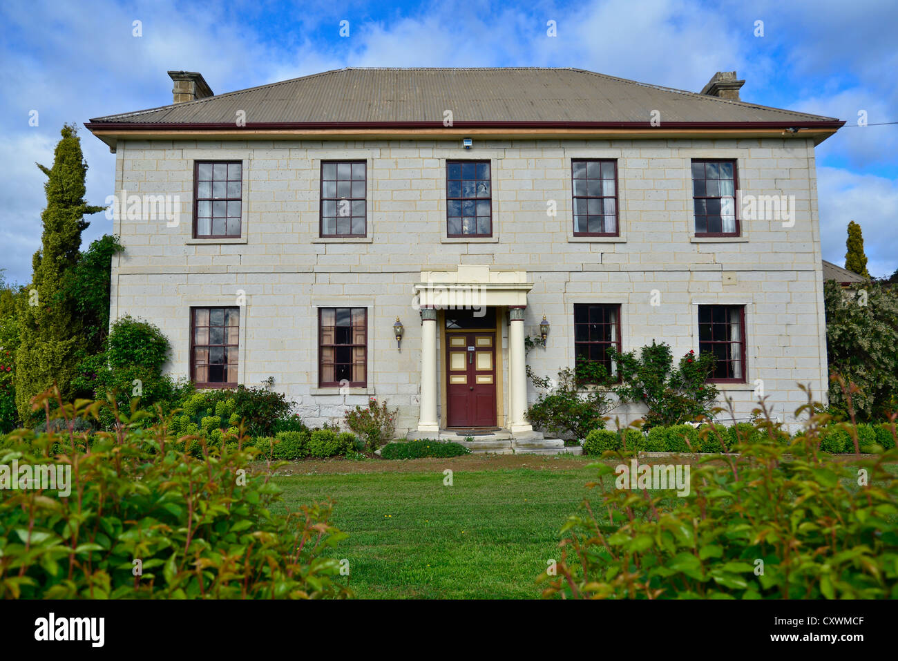 A fine Georgian style house on the Midlands Highway near Pontville in ...