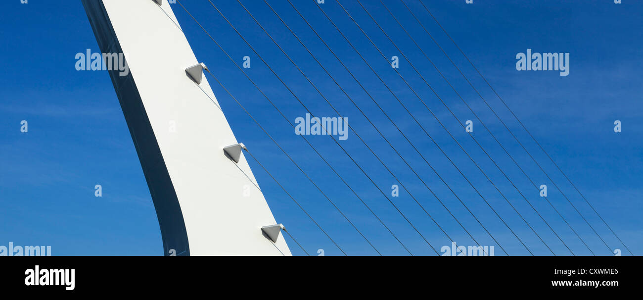 The Santiago Calatrava Sundial Bridge in Redding, California Stock ...