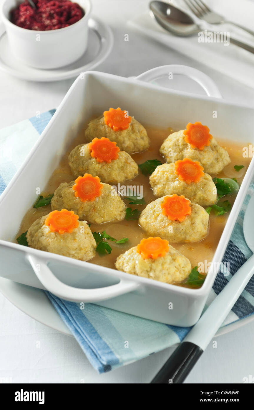 Quenelles fish hi-res stock photography and images - Alamy