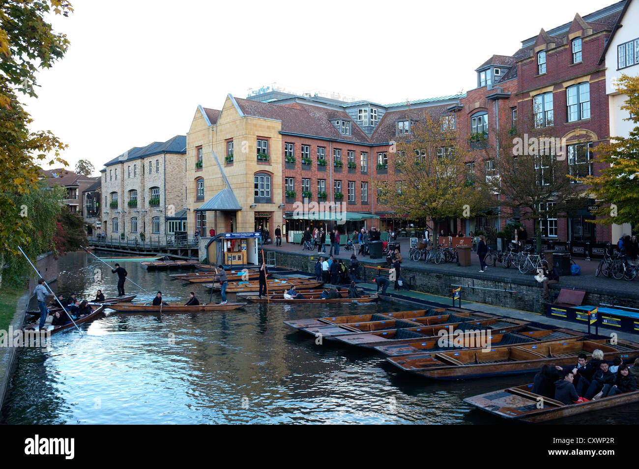 river cam in university city of cambridge uk 2012 Stock Photo - Alamy
