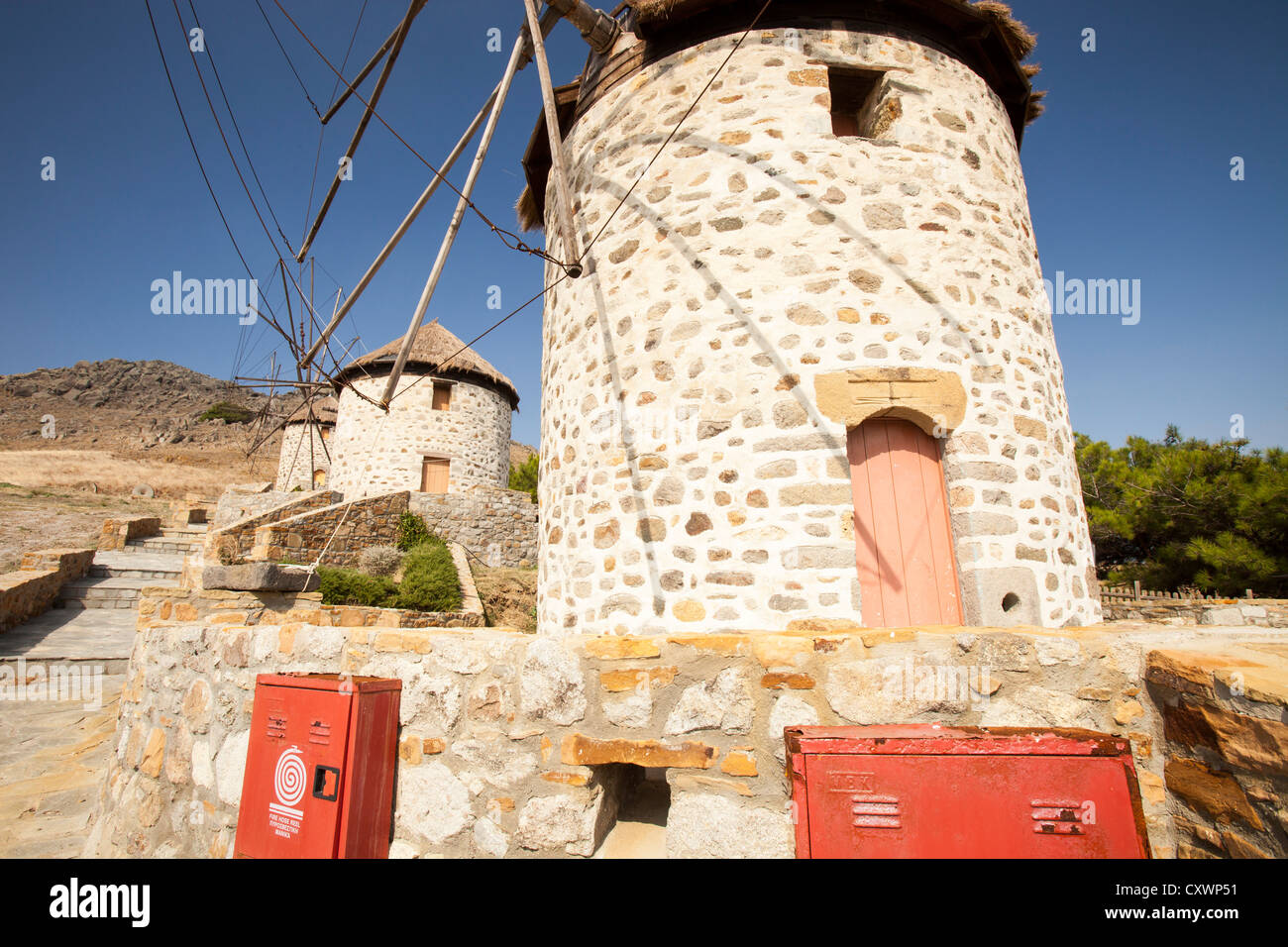 Historic windmill sails hi-res stock photography and images - Alamy
