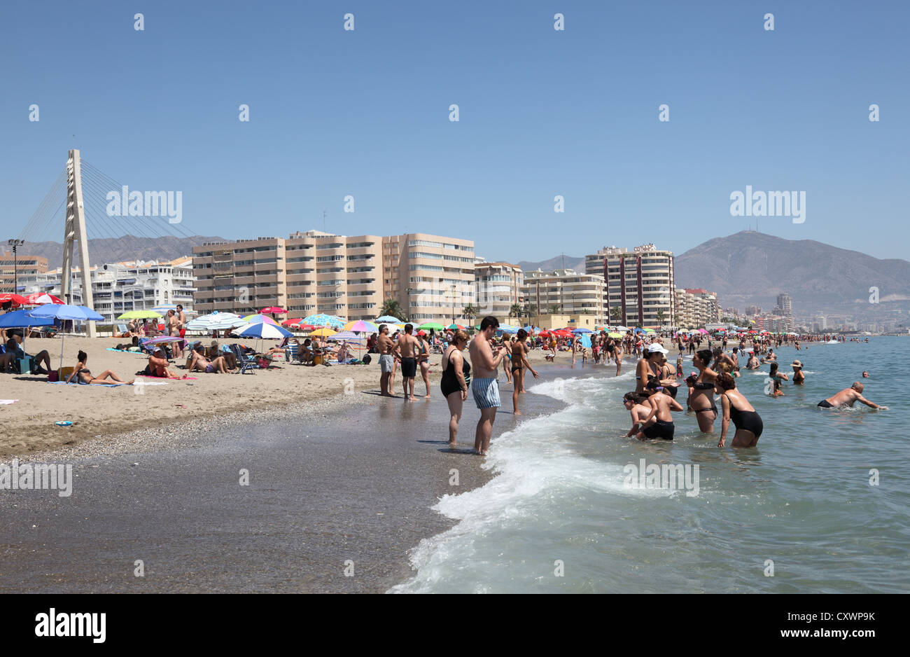 Fuengirola beach hi-res stock photography and images - Alamy