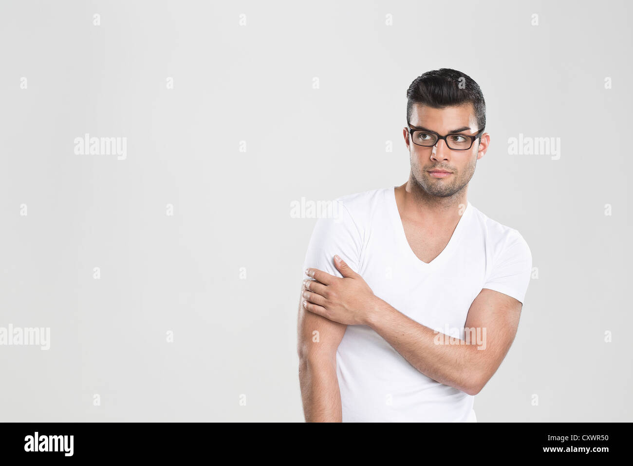 Man arm out silhouette hi-res stock photography and images - Alamy