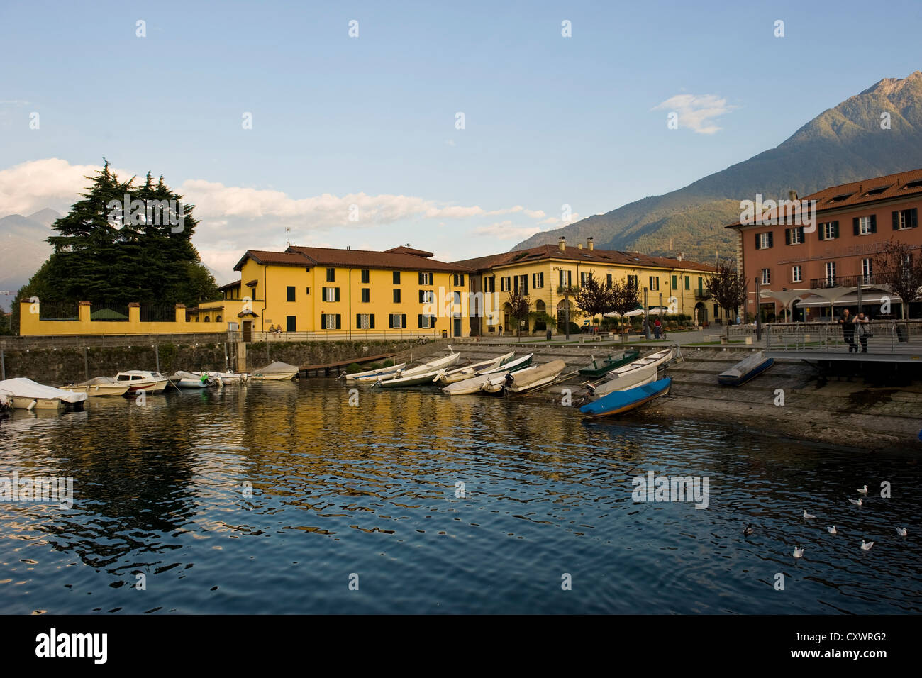 Italy, Lombardy, Colico Stock Photo - Alamy