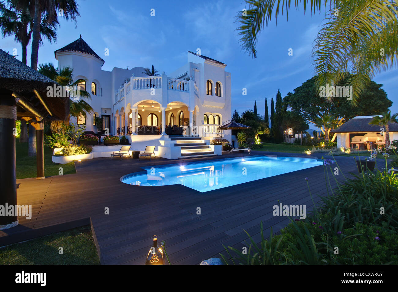 Horizontal color colour nighttime outside outdoors hi-res stock ...