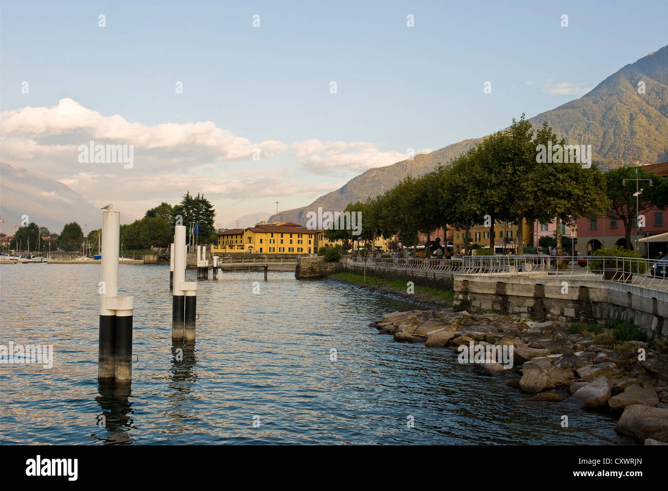 Italy, Lombardy, Colico Stock Photo - Alamy