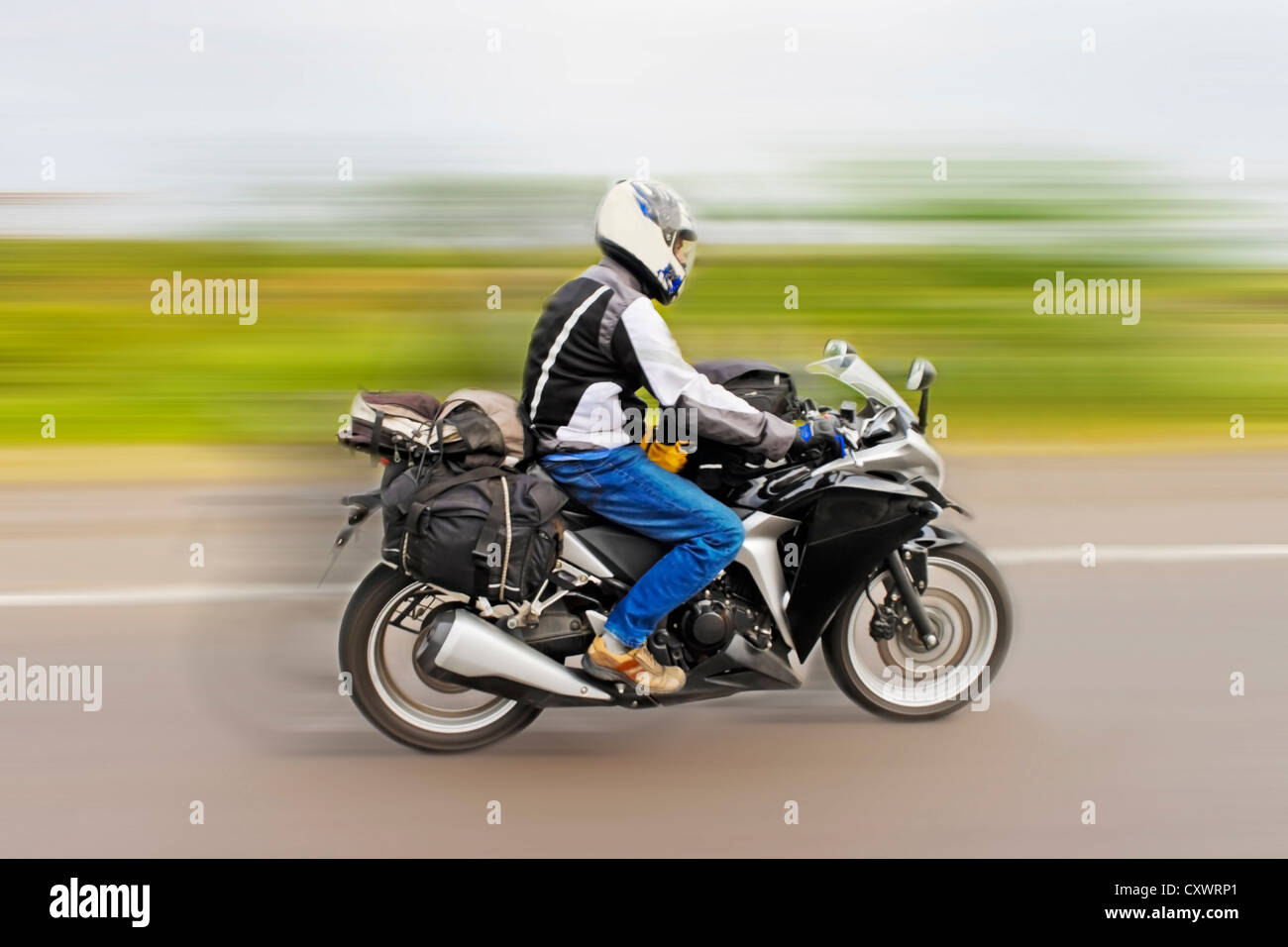 Touring motor cycle hi-res stock photography and images - Alamy
