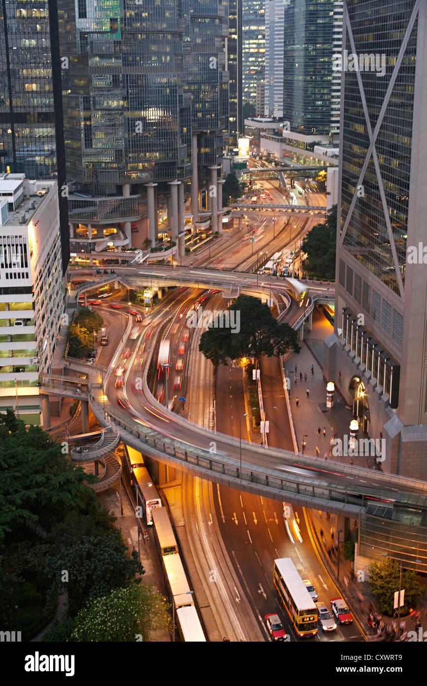 Traffic freeway bridge time lapse hi-res stock photography and images ...