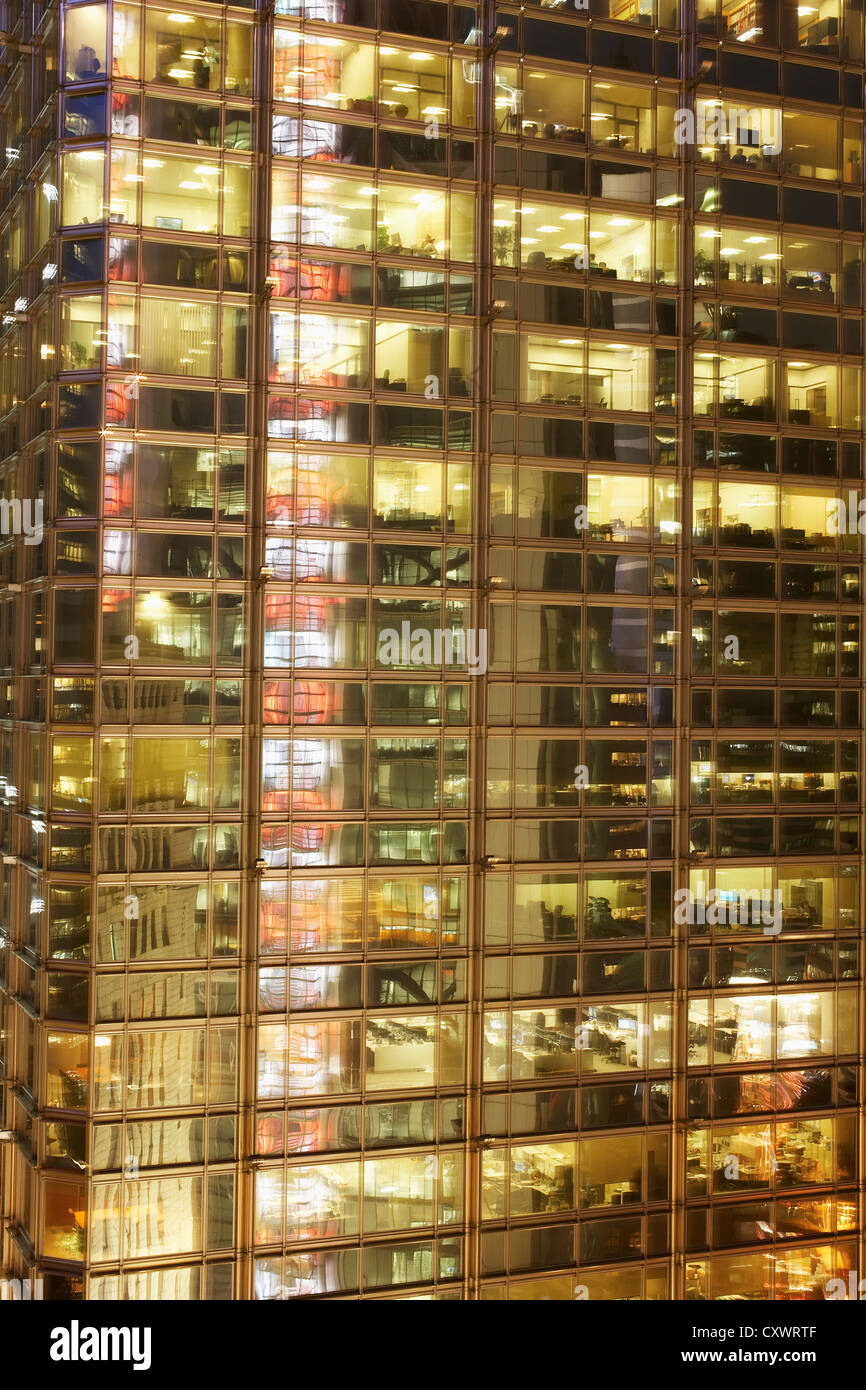 Lighted building at night hi-res stock photography and images - Alamy