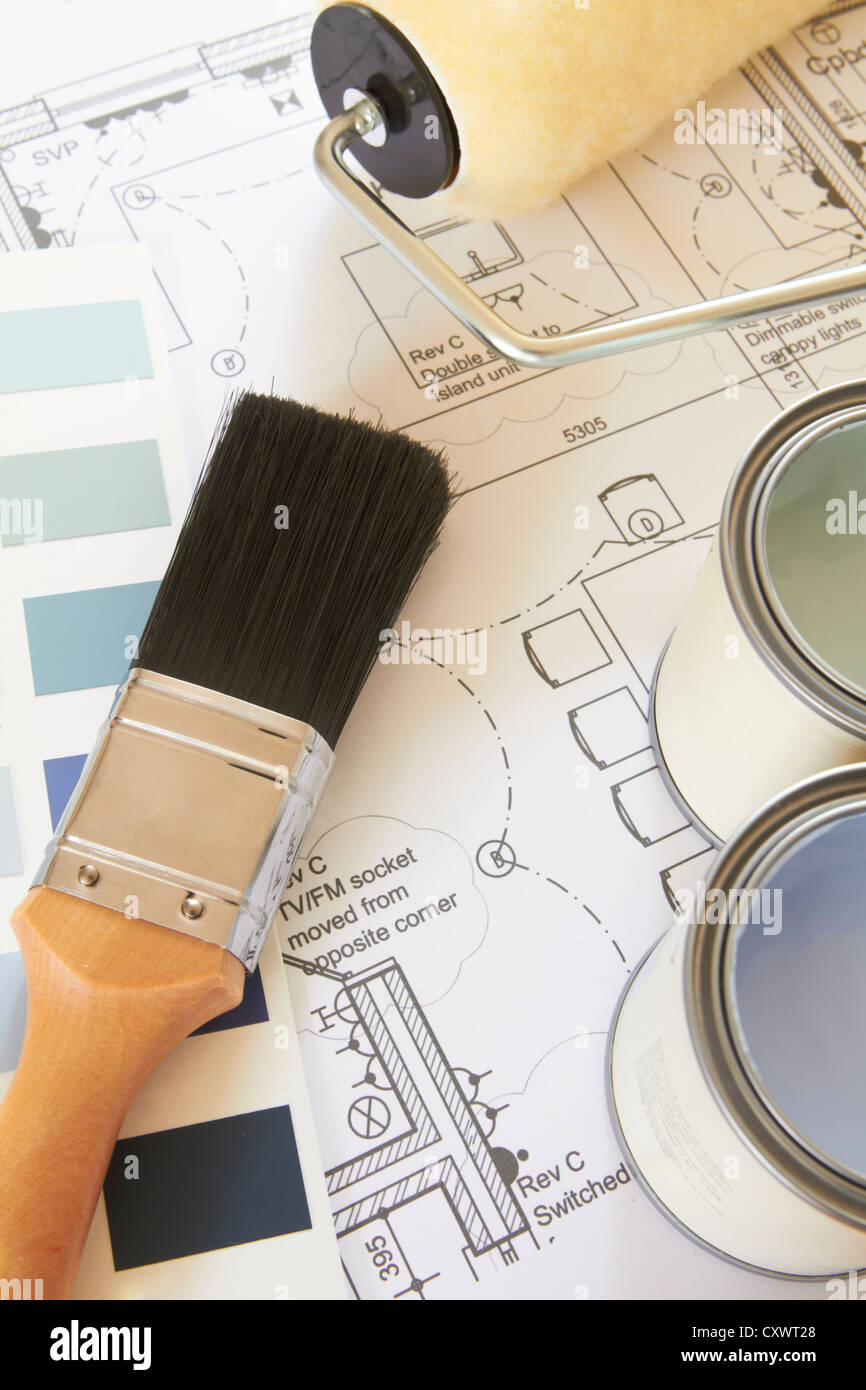 Plans hi-res stock photography and images - Alamy