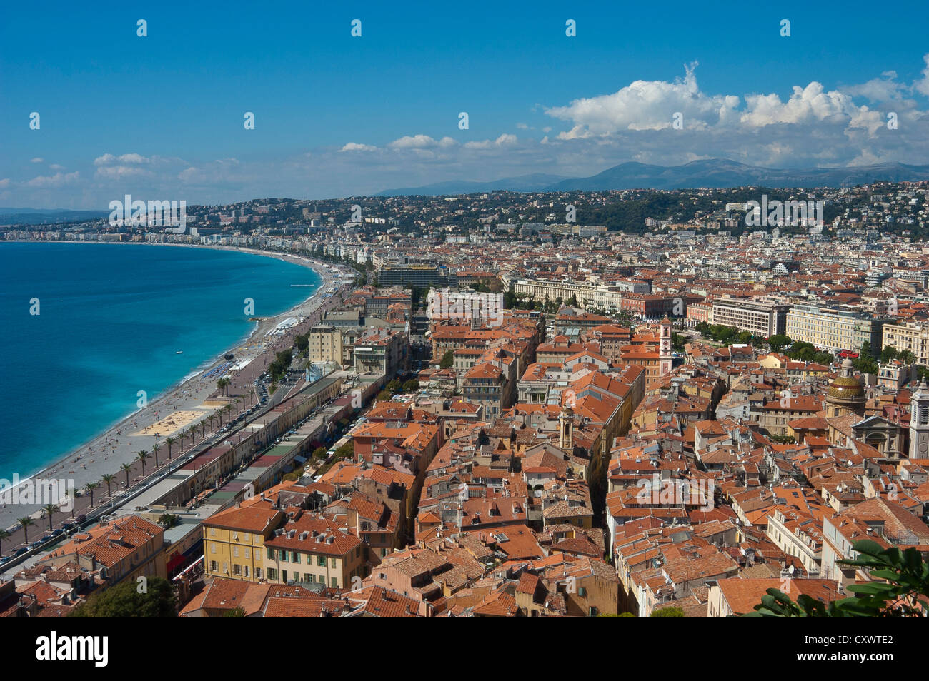 Nice view from hill hi-res stock photography and images - Alamy