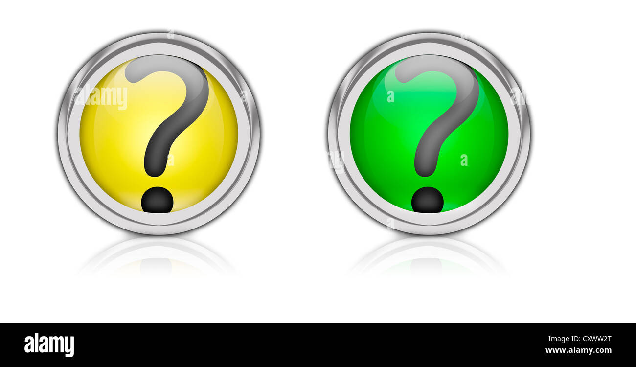 Question mark button hi-res stock photography and images - Alamy