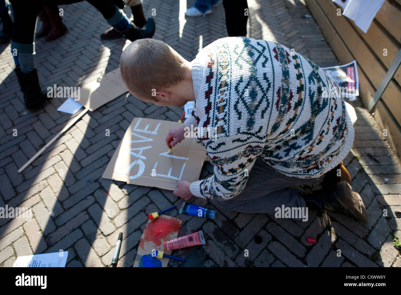 University tuition fees protest hi-res stock photography and images - Alamy