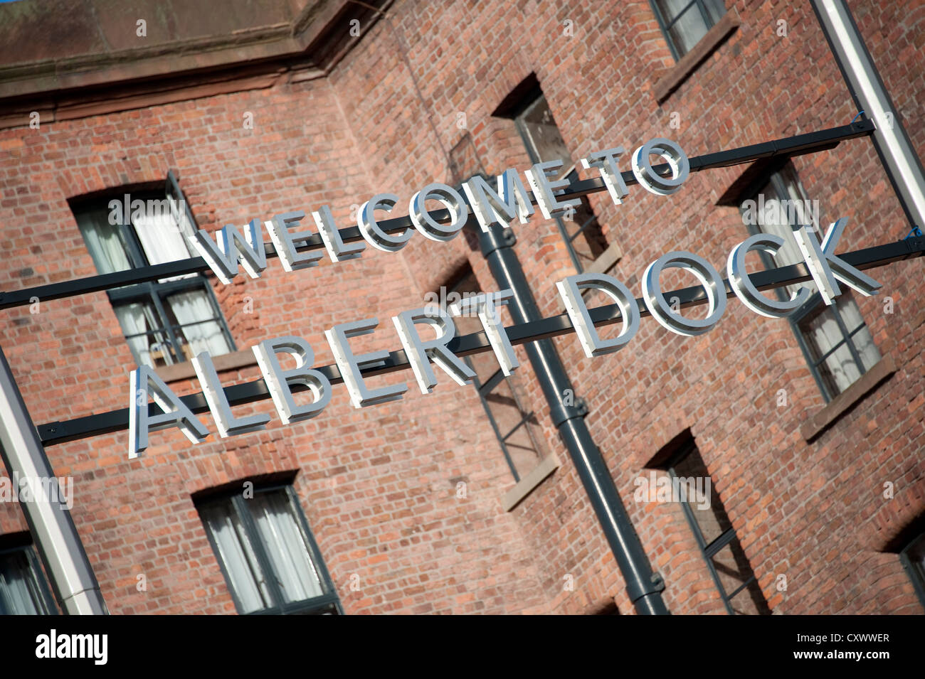 Welcome to liverpool sign hi-res stock photography and images - Alamy