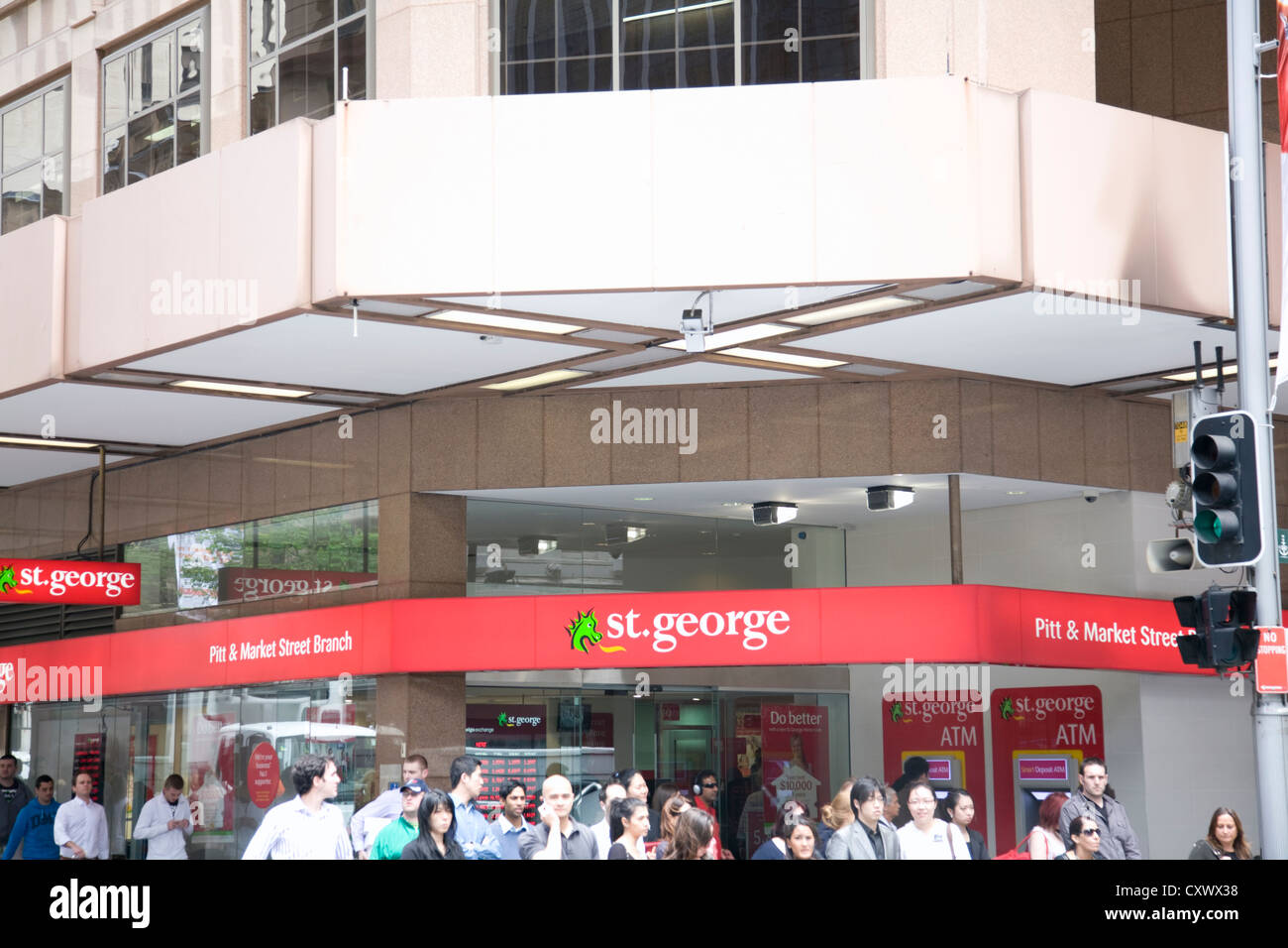 St george australian bank hi-res stock photography and images - Alamy